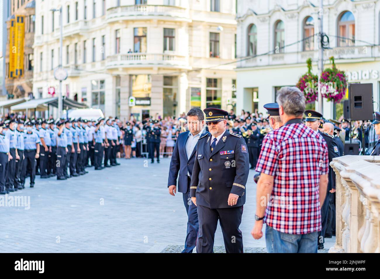 Brno, Czech Republic - 10.9.2021: The interior minister of Czech ...