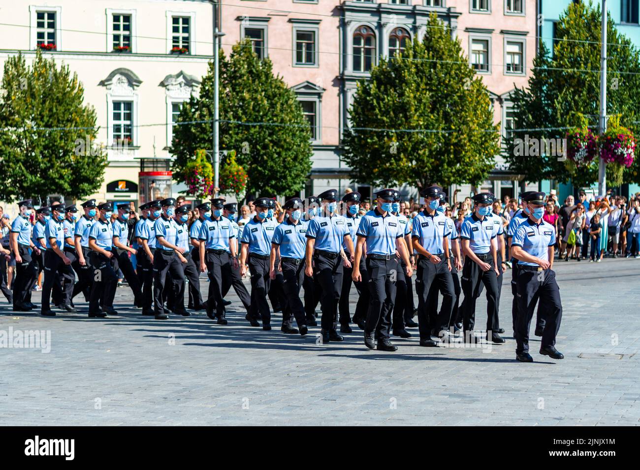 Czech police car hi-res stock photography and images - Alamy