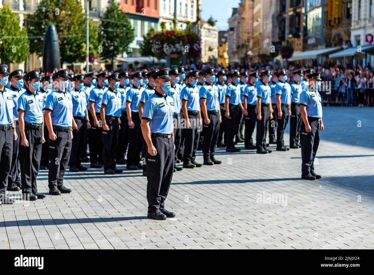 Czech police officer hi-res stock photography and images - Alamy