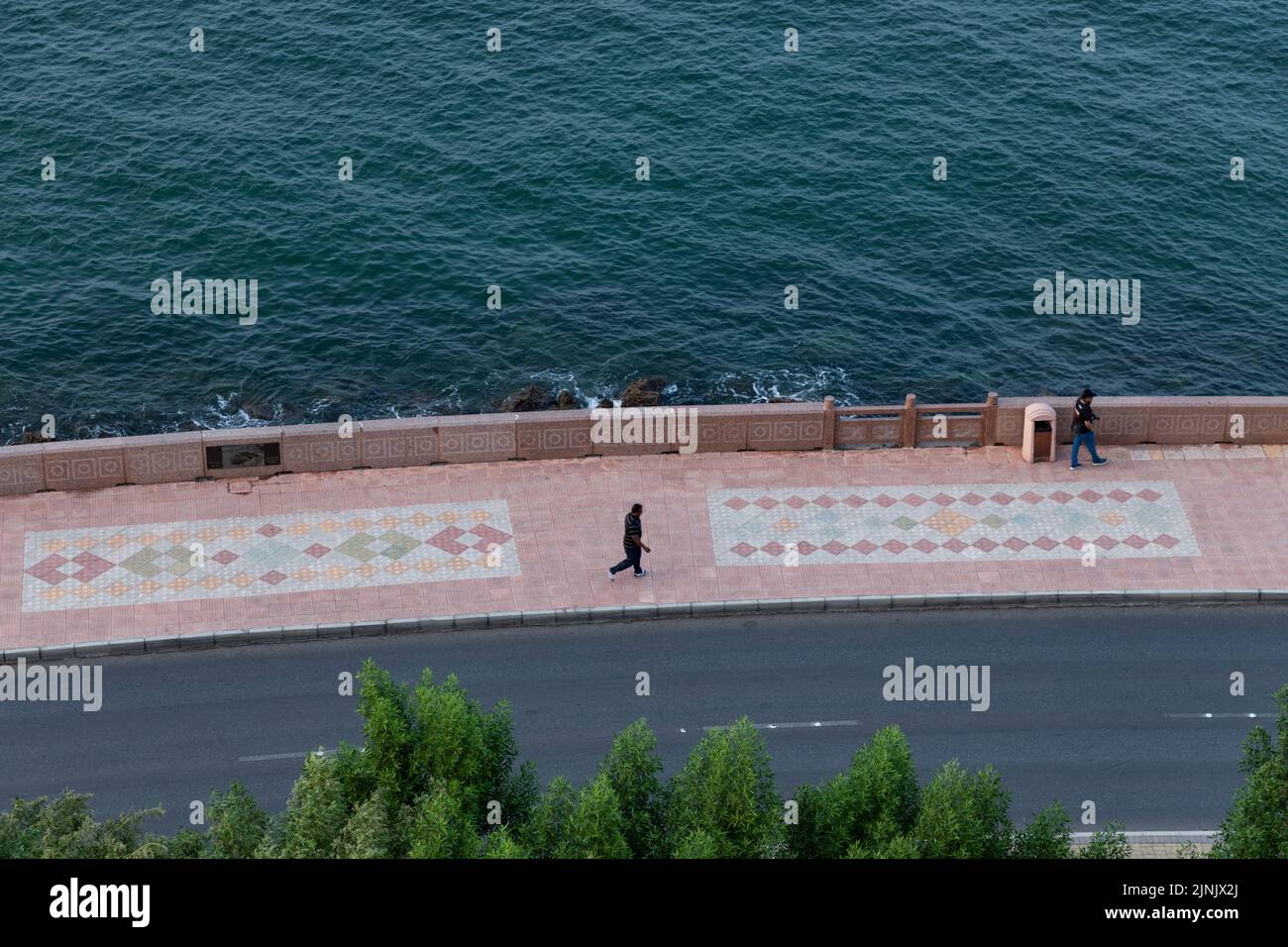 Panorama view muscat waterfront hi-res stock photography and images - Alamy