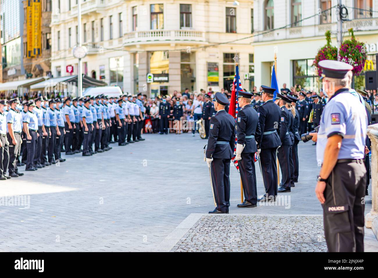 Czech police officer hi-res stock photography and images - Alamy