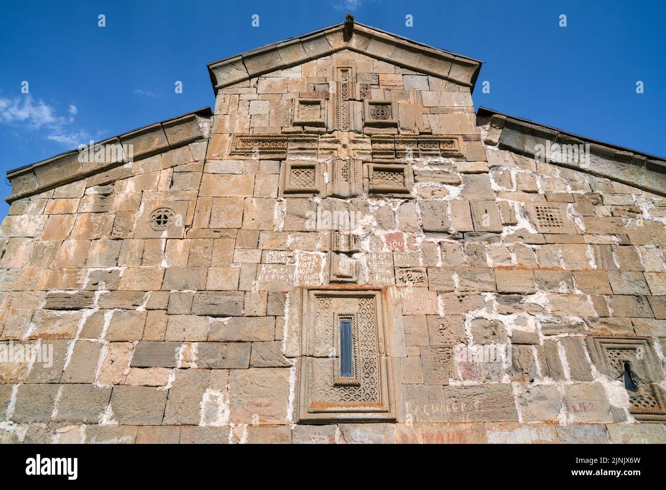 Gergeti Trinity Church in Northern Georgia Stock Photo - Alamy