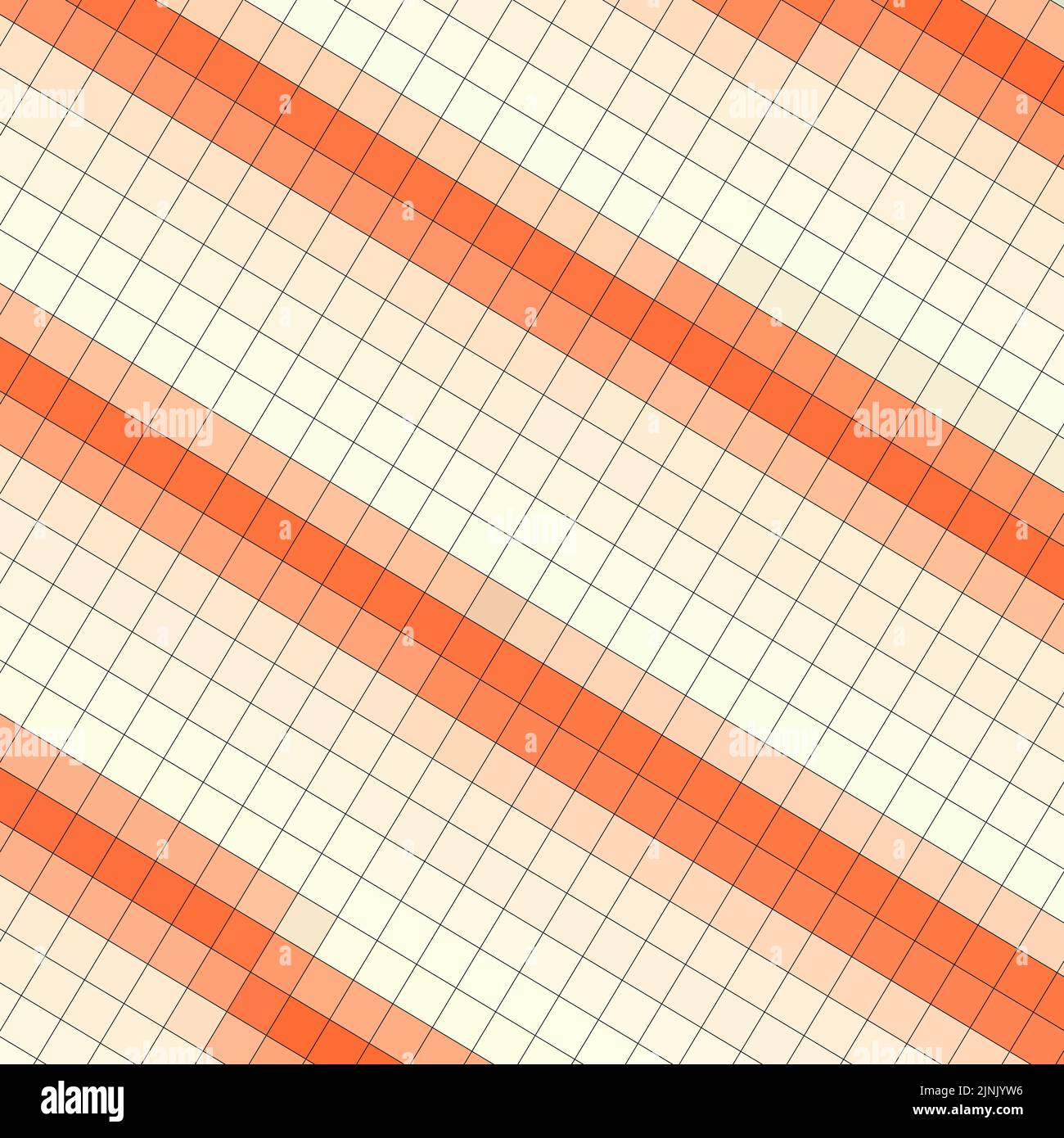 diamond square shaped abstract mosaic tiles pattern with Diagonal symmetrical repeating beige ...