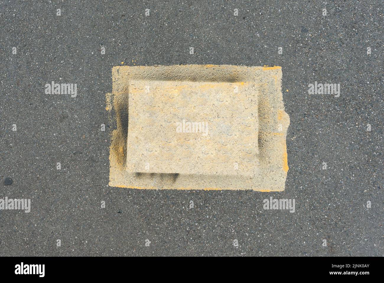 Asphalt road background Texture of the tarmac, top view Stock Photo - Alamy