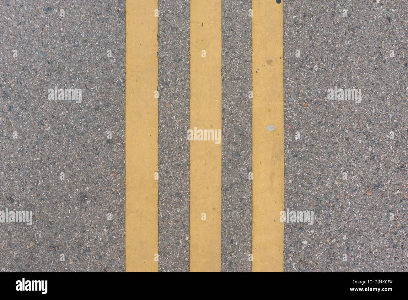 Lines on the road Pedestrian pathway Road marking straight lines Stock ...