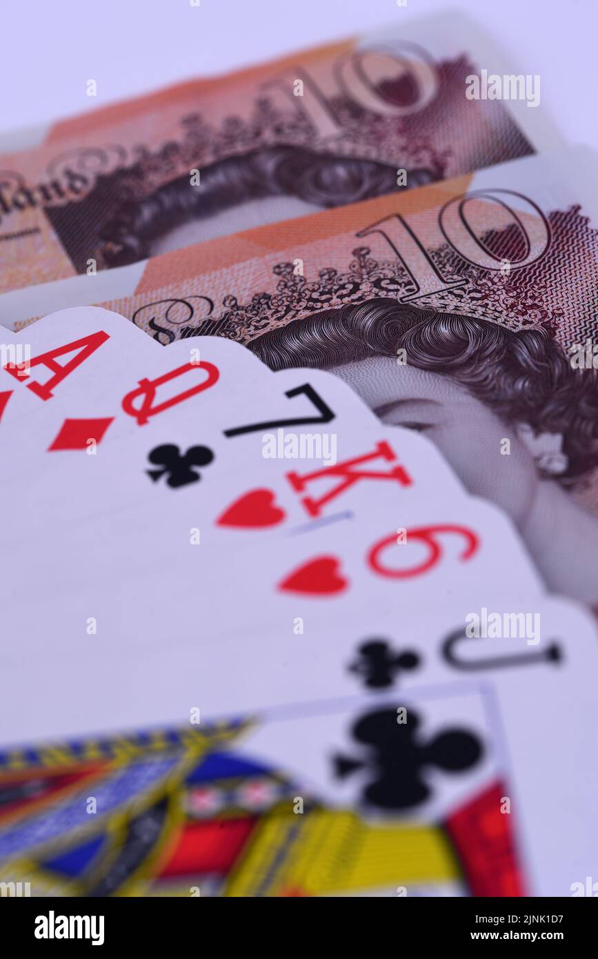 Stake at cards hi-res stock photography and images - Alamy