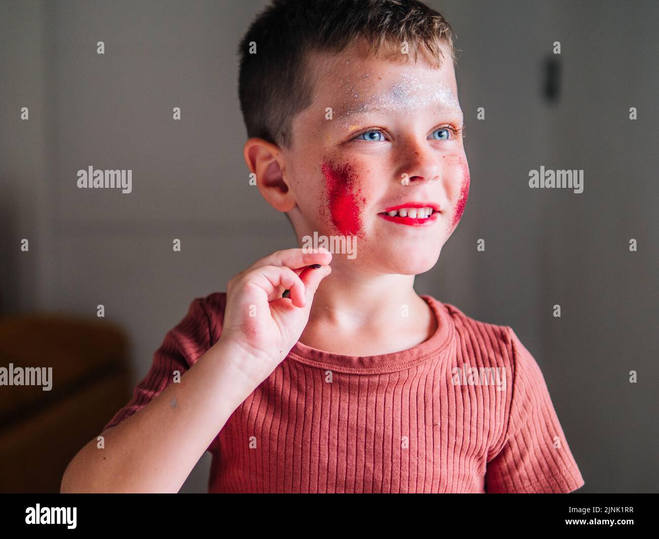 Dress the boy hi-res stock photography and images - Alamy