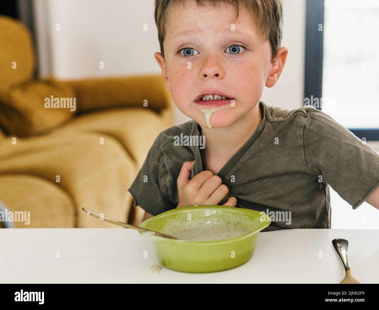 eating, childhood, grimace, mash, eat, childhoods, children, kid, kids ...