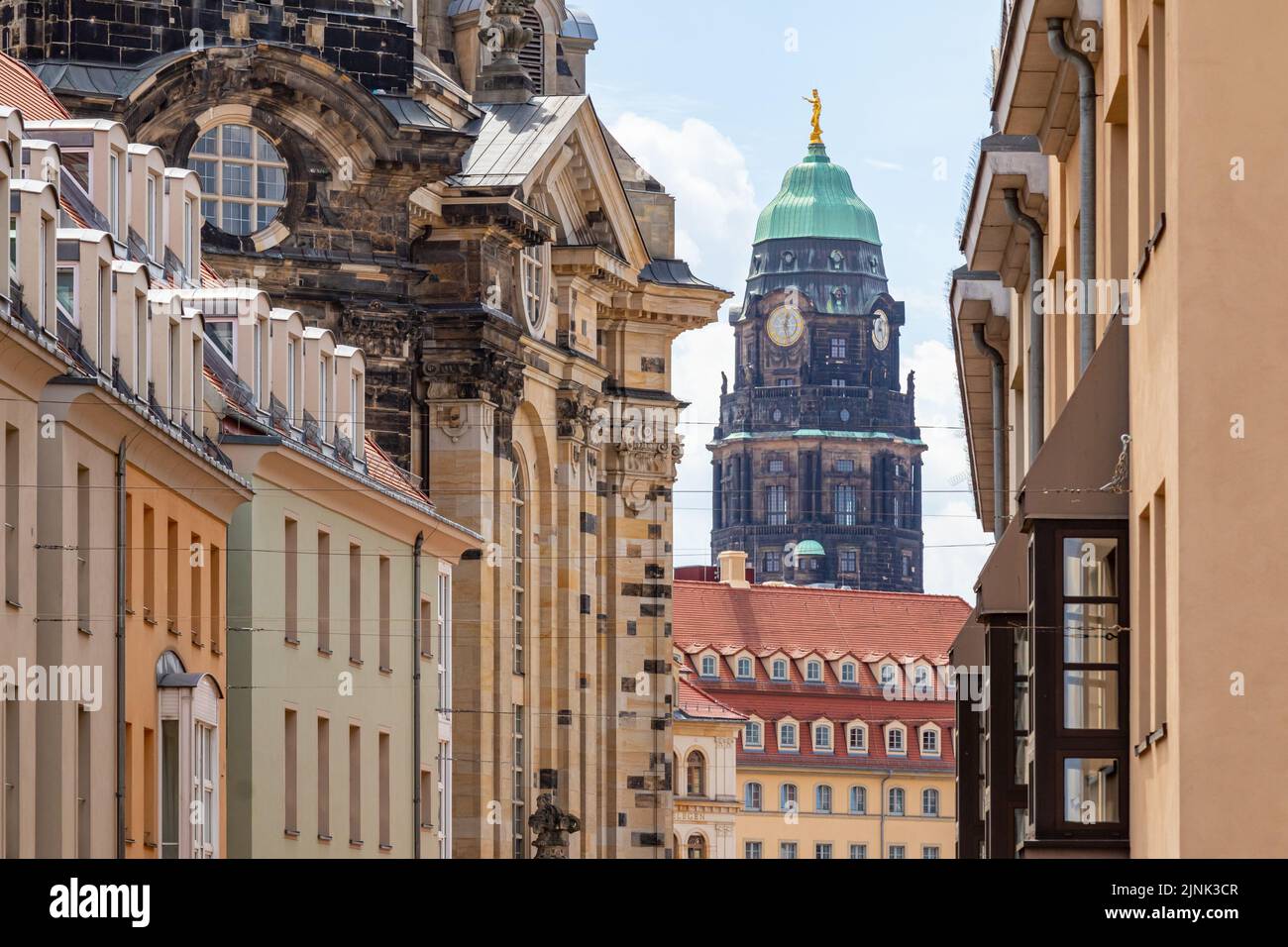 old town, dresden, new town hall, old towns, dresdens, new town halls ...