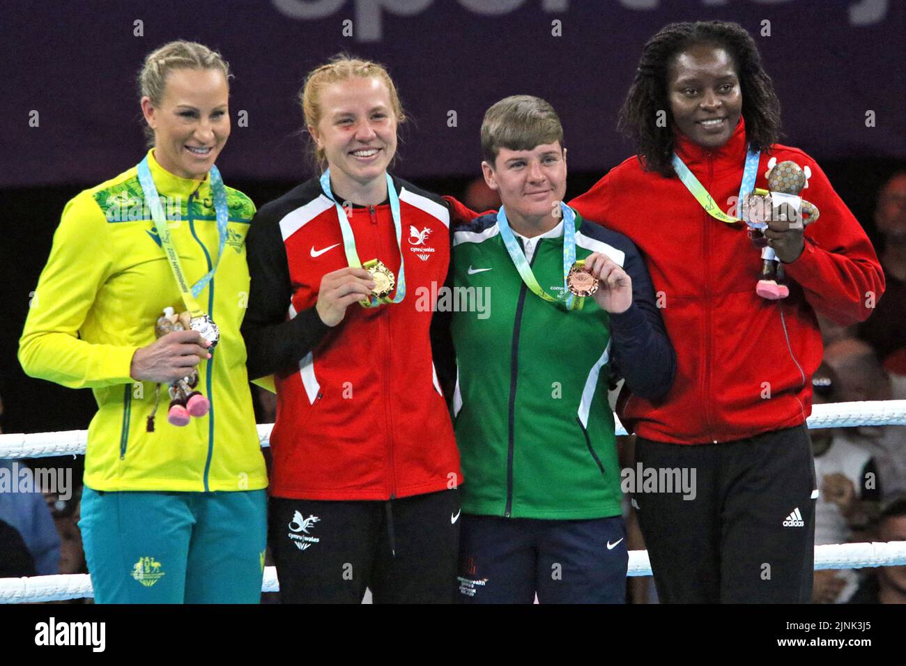 (L to R) Kaye Frances SCOTT of Australia (silver), Rosie ECCLES of ...