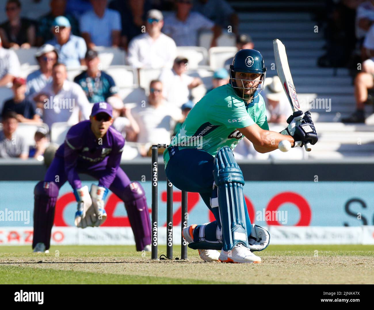 LONDON ENGLAND - AUGUST 11 : Rilee Rossouw of Oval Invincibles during ...