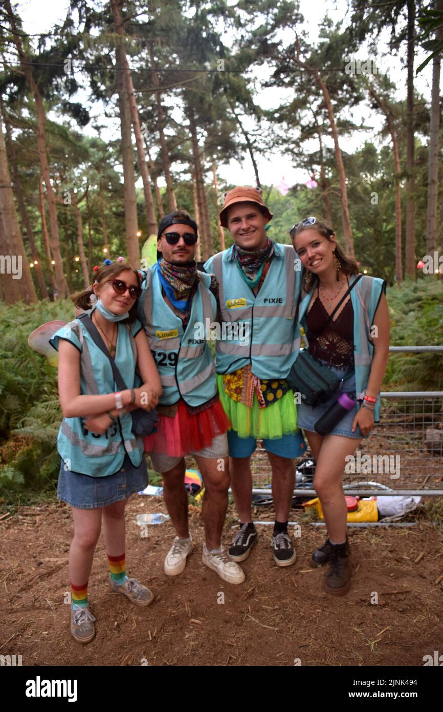 Latitude Festival July 2022, Henham Park, Suffolk, UK. Pixie helpers ...