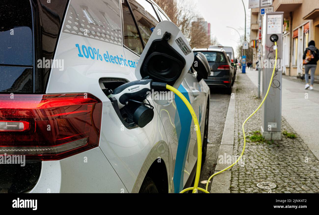 refueling, fuel pump, electric car, charging point, mietauto, fuel ...