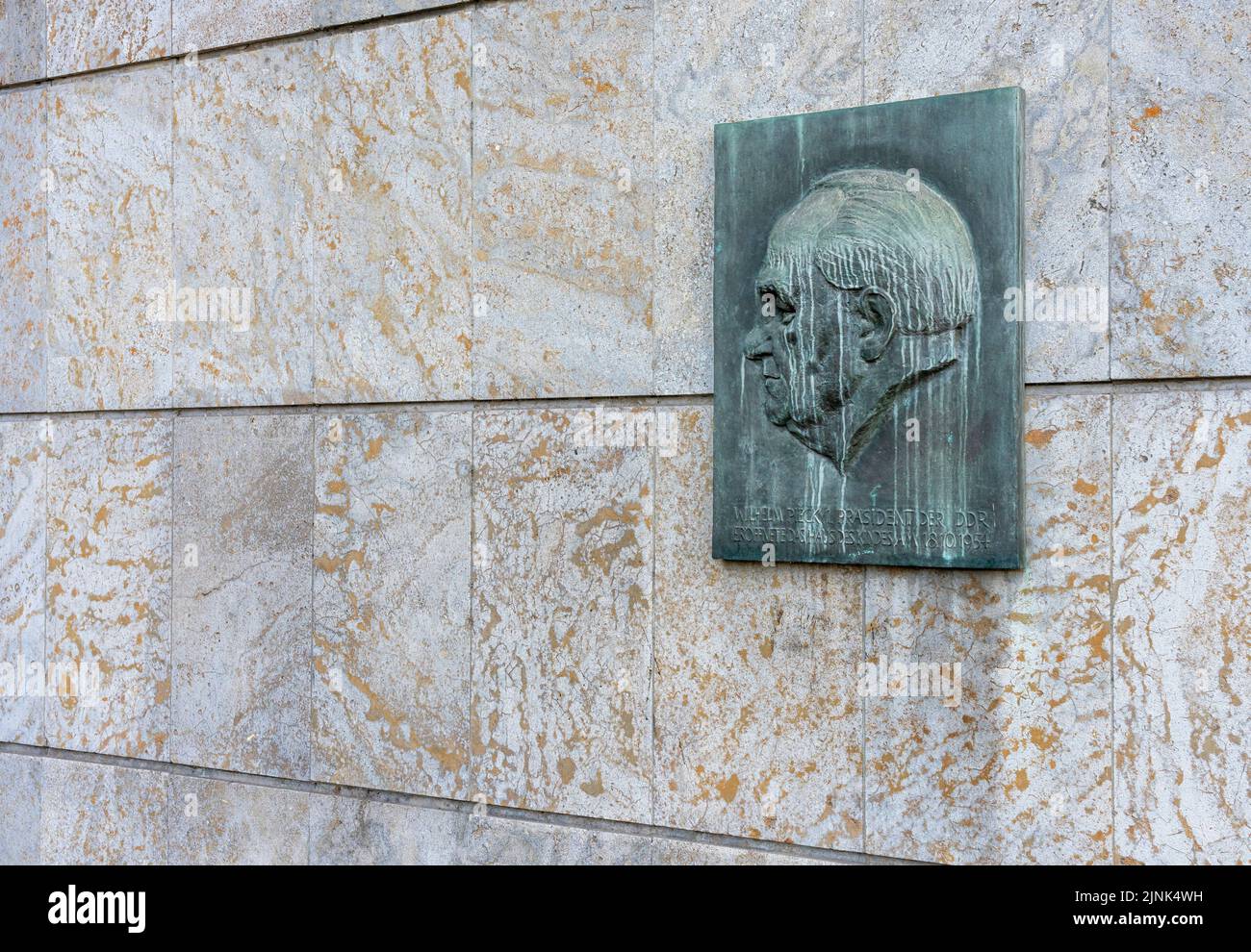 wilhelm pieck, zeichen und symbolik Stock Photo - Alamy