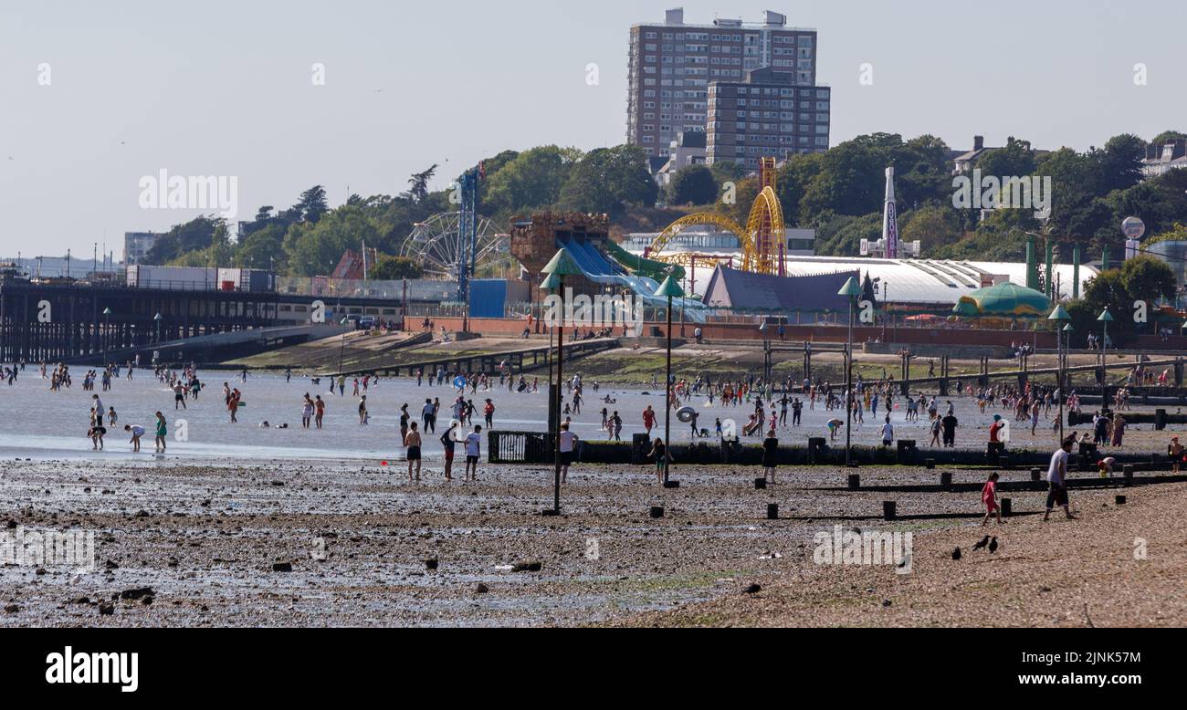 Summer storm in english town hi-res stock photography and images - Alamy