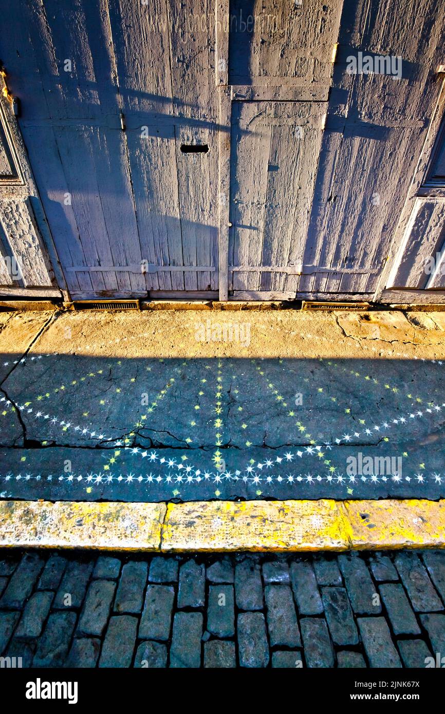 shadow, entrance, gate, structure, old, painting, provence, zeichen und ...
