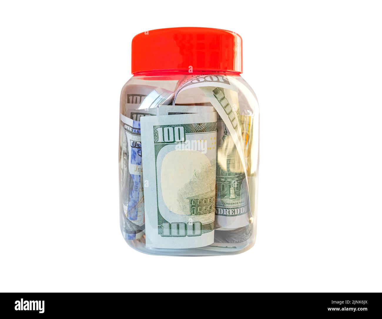 Money jar Cut Out Stock Images & Pictures - Alamy