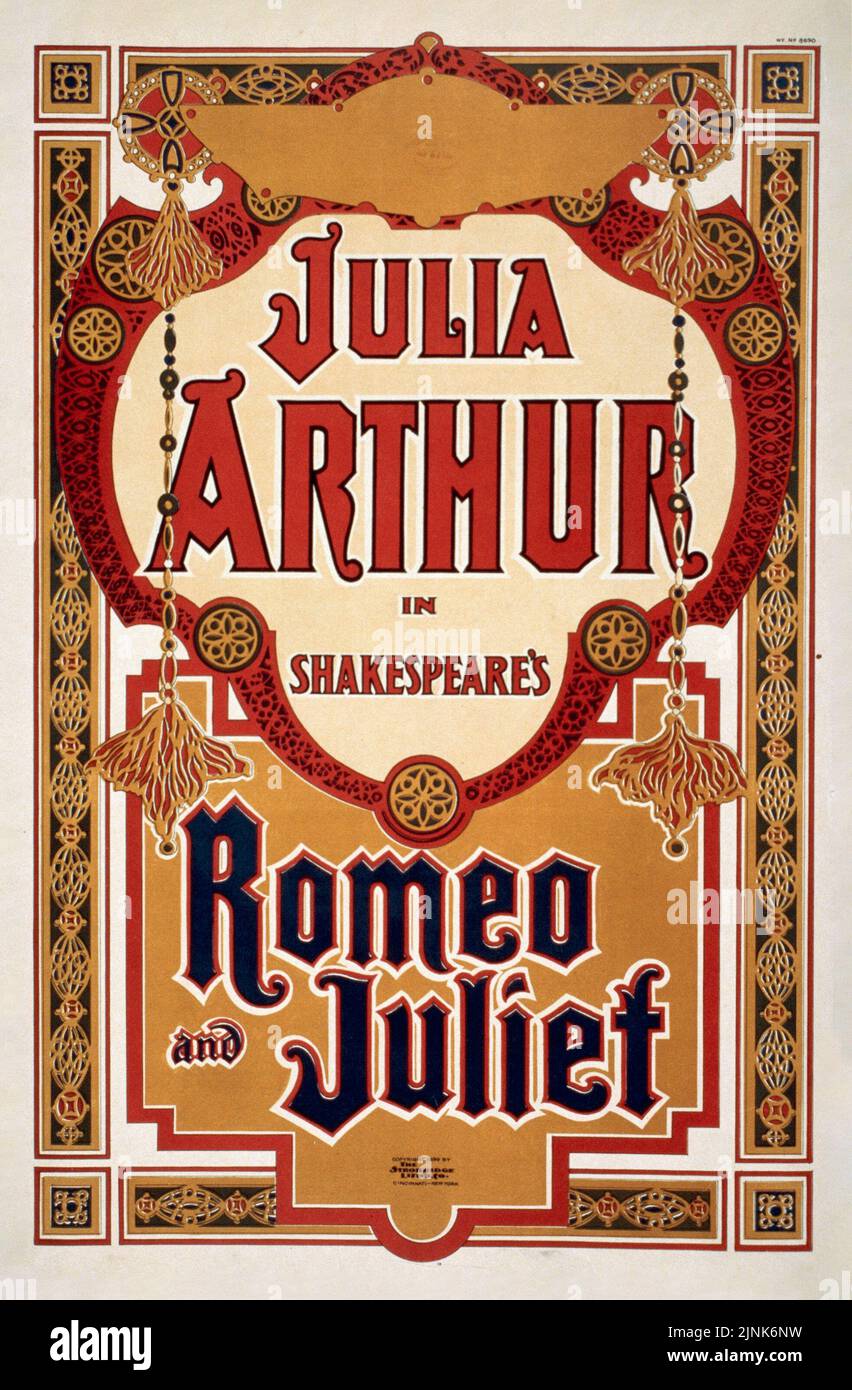 Romeo And Juliet Play Poster