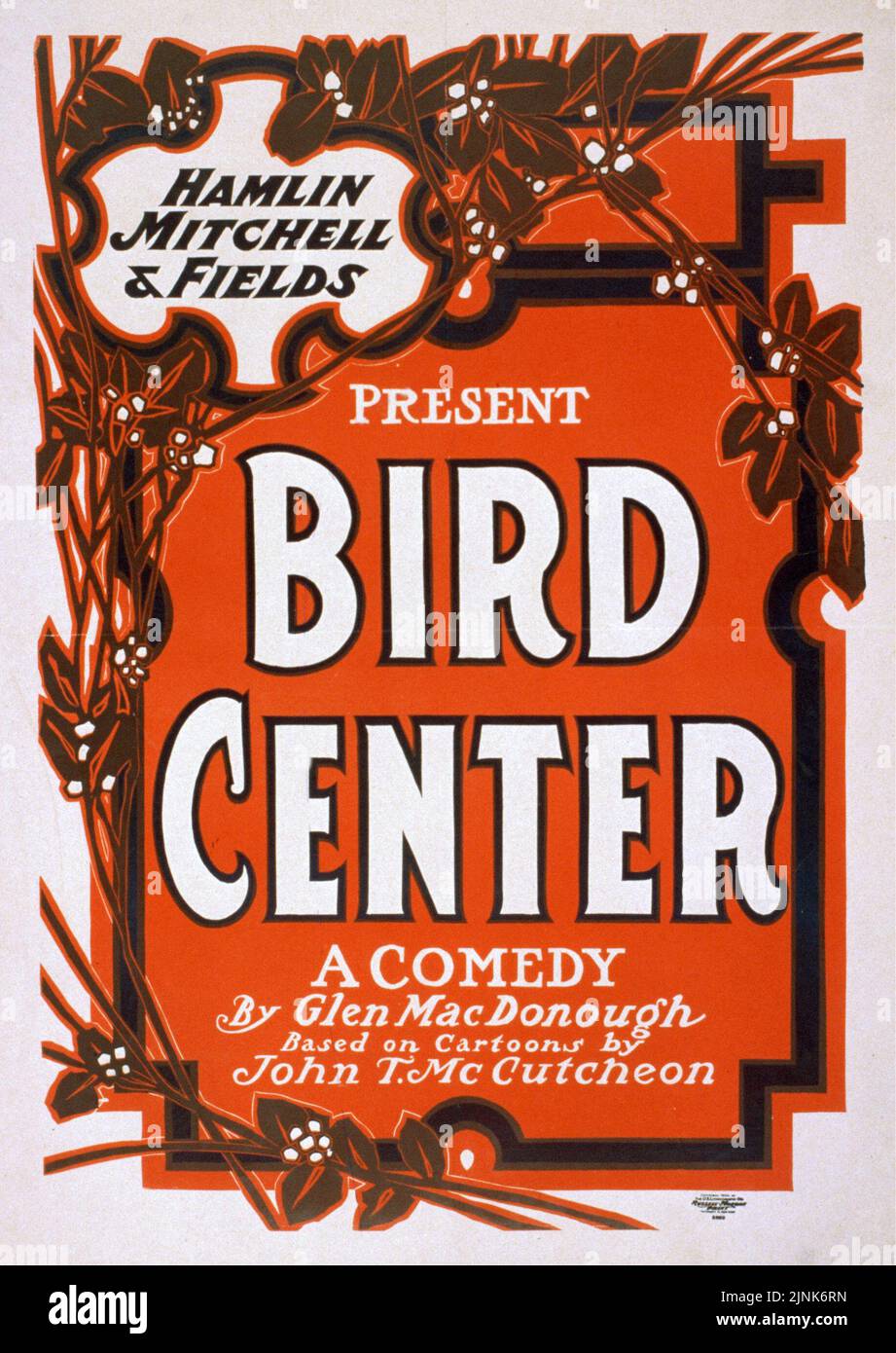 Bird center (1904) Hamlin, Mitchell and Fields, A Comedy by Glen ...