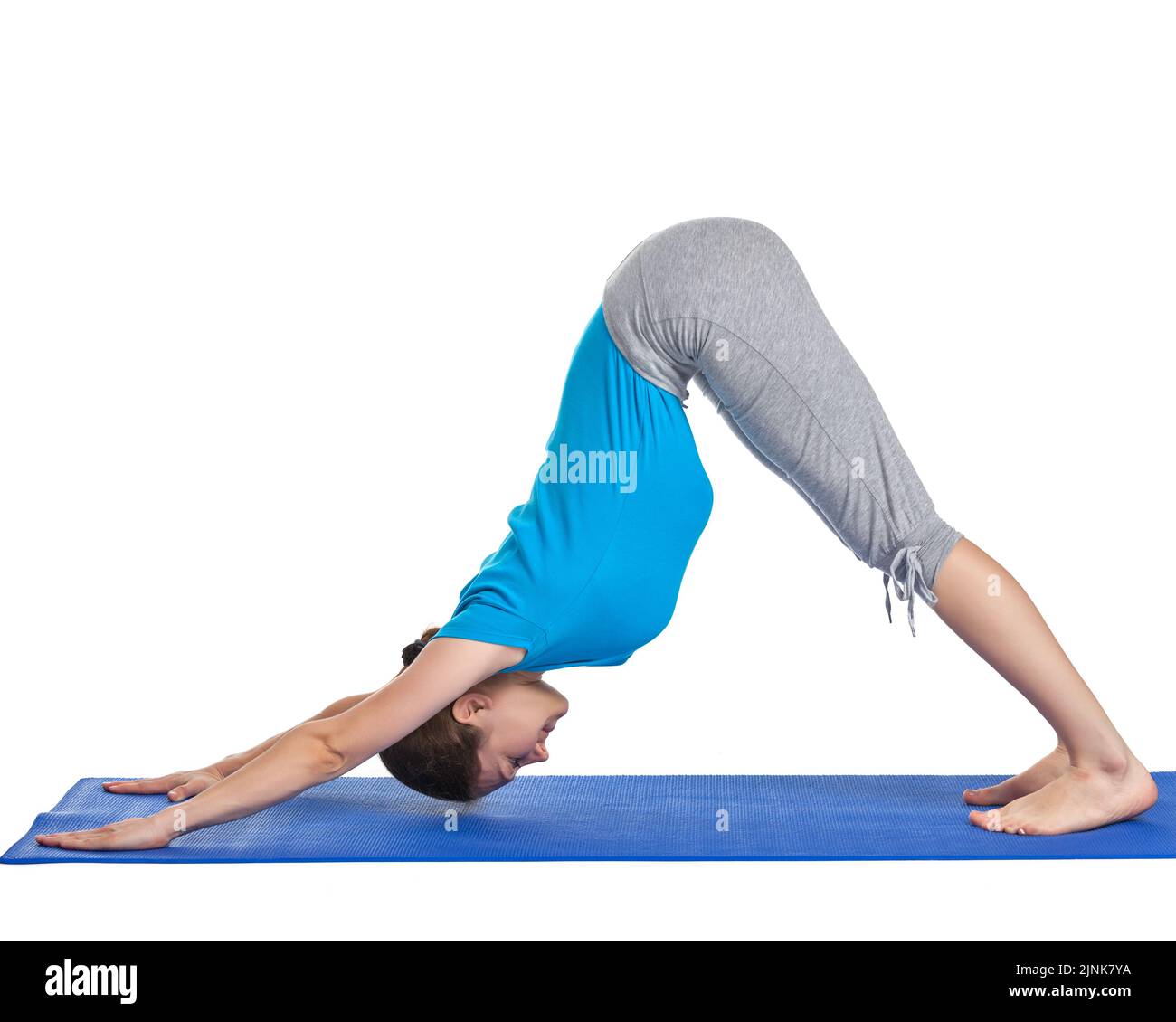 yoga, asana, adho mukha svanasana, yogas Stock Photo - Alamy