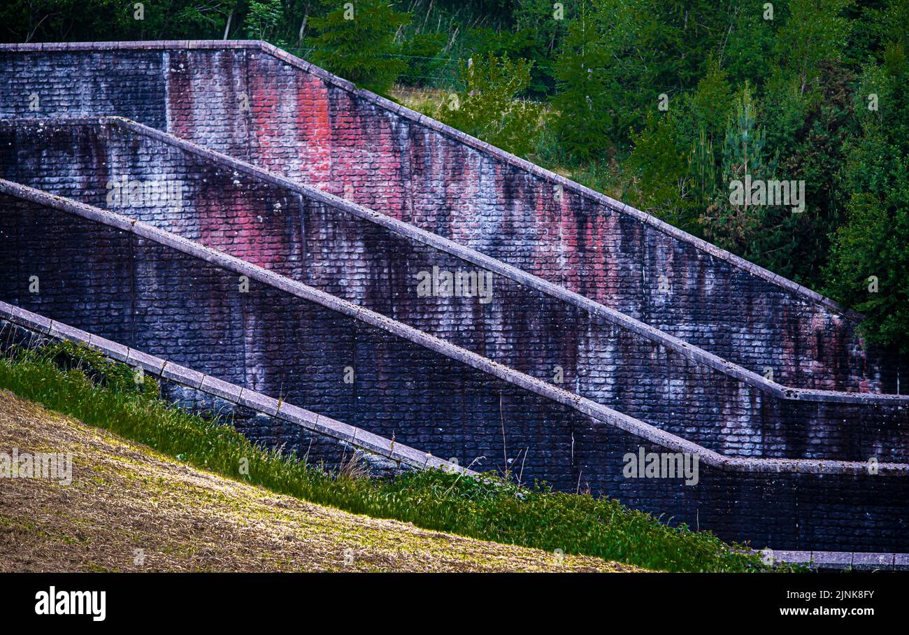 The Bohernabreena Reservoirs in the evening Stock Photo - Alamy