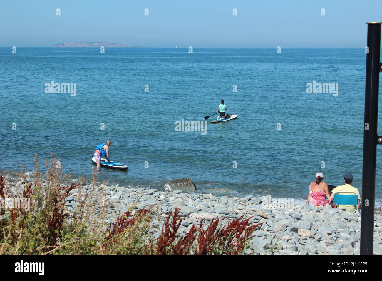 Penmeanmawr beach, Penmeanmawr ,North Wales Sunseekers head to the ...