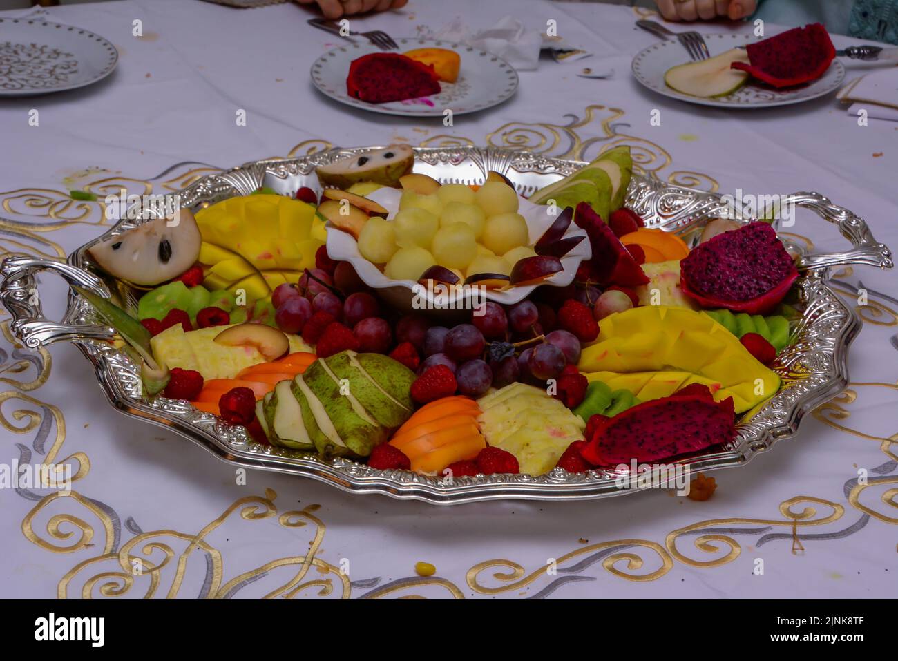 Moroccan fruit vegetable stall hi-res stock photography and images - Alamy