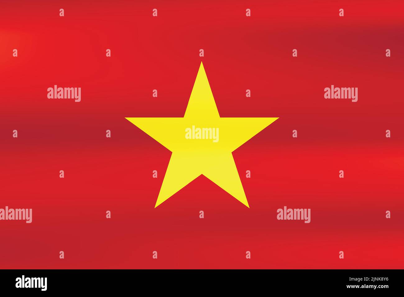 Flag of Vietnam. Vietnamese national symbol in official colors ...