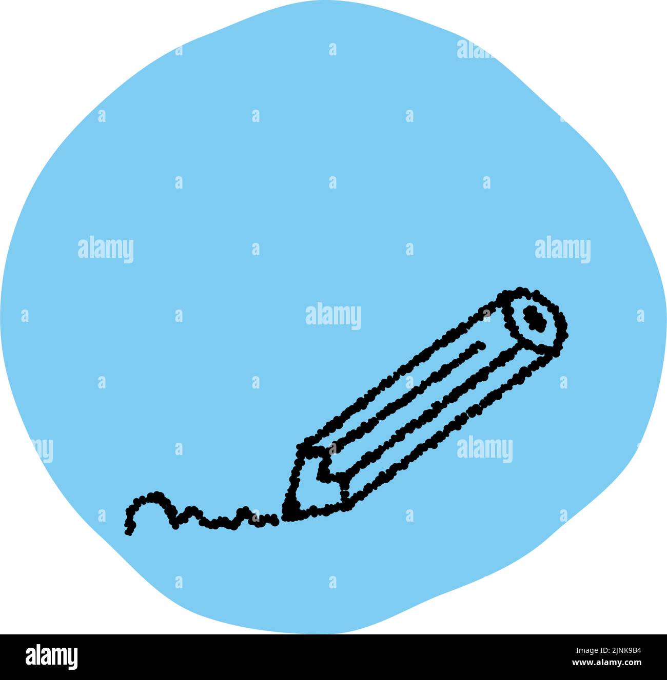 Writing isolated symbol icon mark Stock Vector Images - Alamy