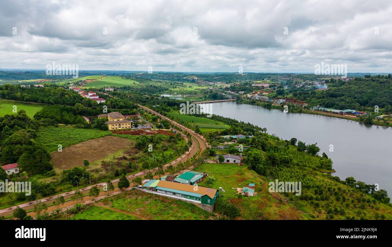 Vietnam landscape dak nong province hi-res stock photography and images ...