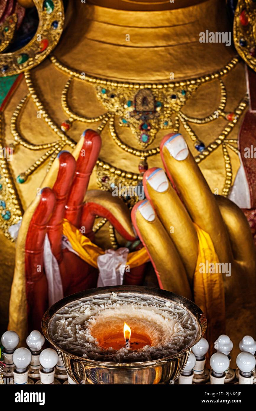 buddhism, candlelight, prayer, buddhisms, candlelights, prayers Stock ...