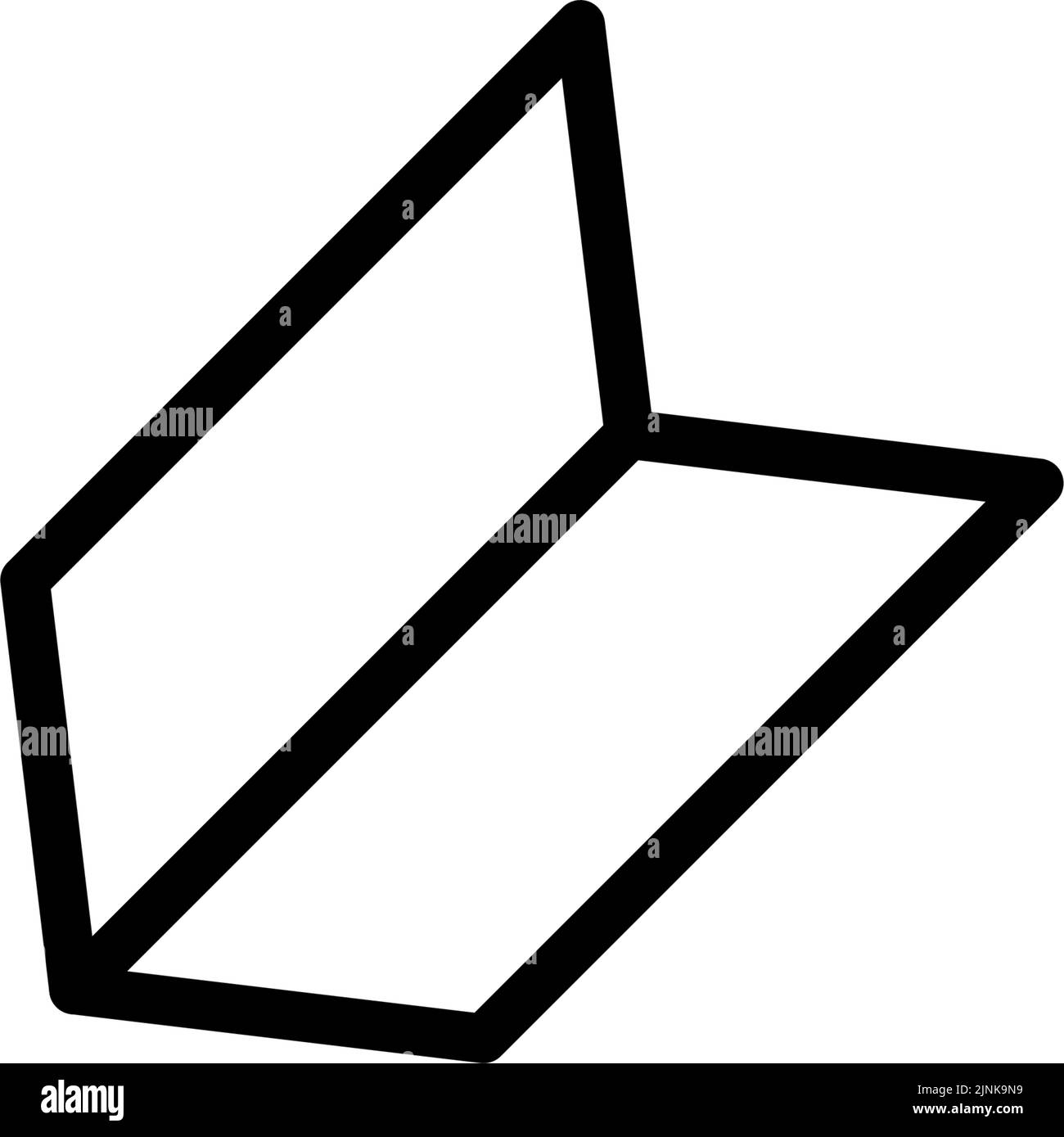 Simple beginner mark icon, white background Stock Vector Image & Art ...