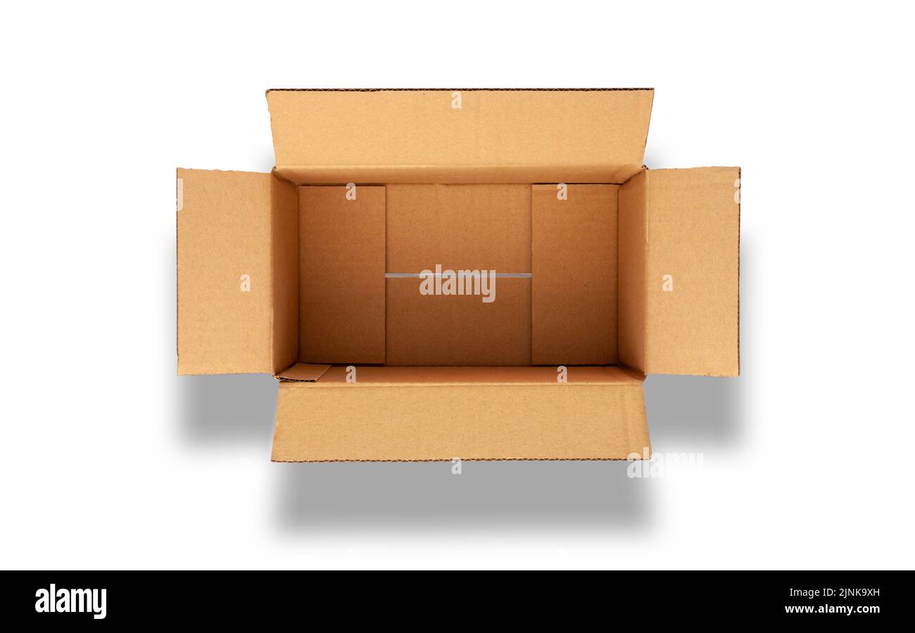 Empty delivery cartons hi-res stock photography and images - Alamy
