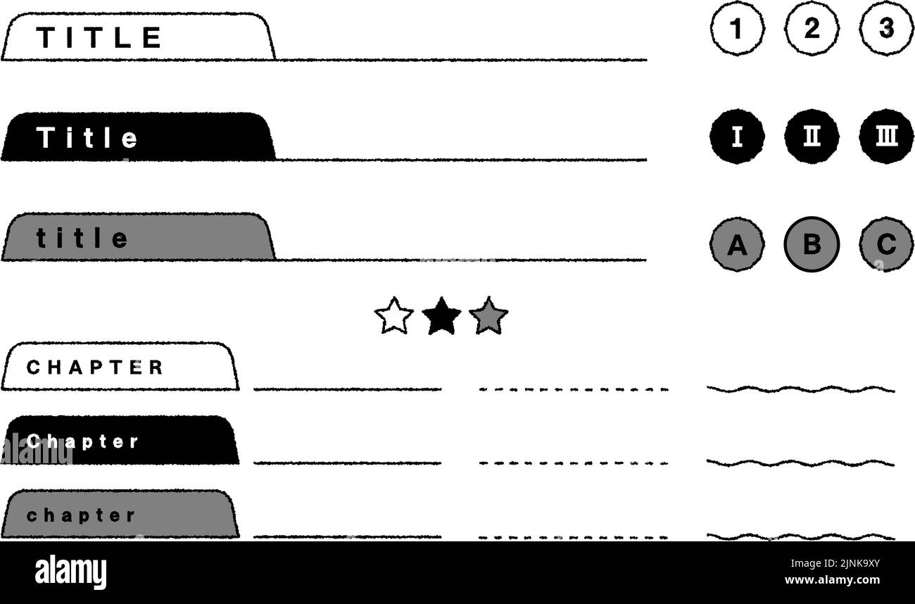 Handwritten labels Cut Out Stock Images & Pictures - Alamy