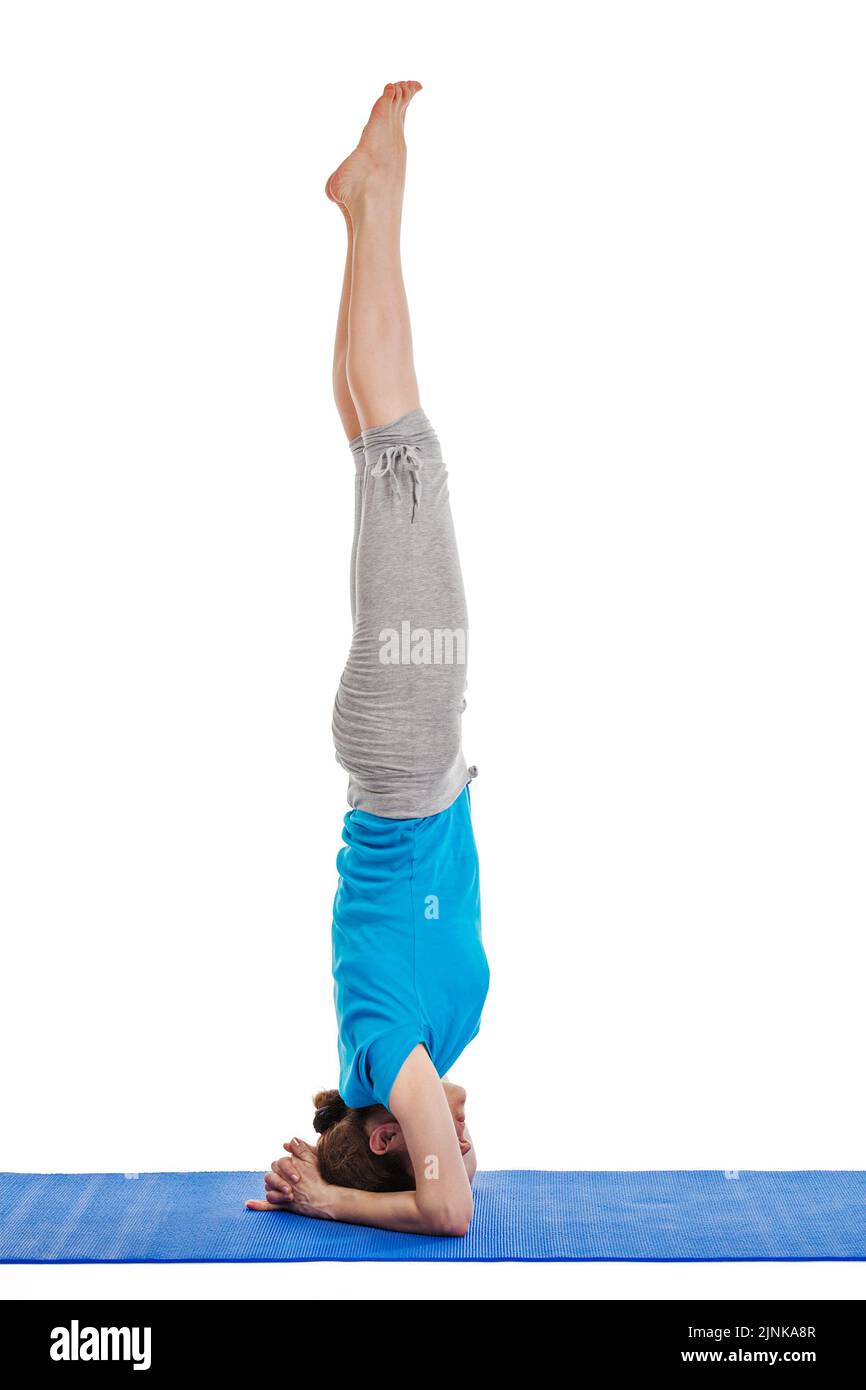 yoga, headstand, sirsasana, yogas, headstands, sirsasanas Stock Photo ...