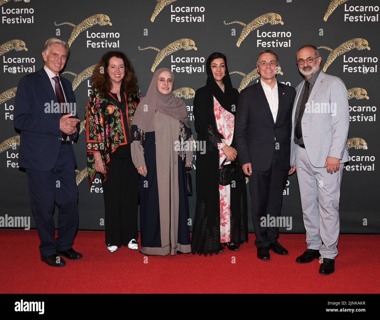 Locarno, Switzerland. 12th Aug, 2022. Locarno, Swiss Locarno Film ...