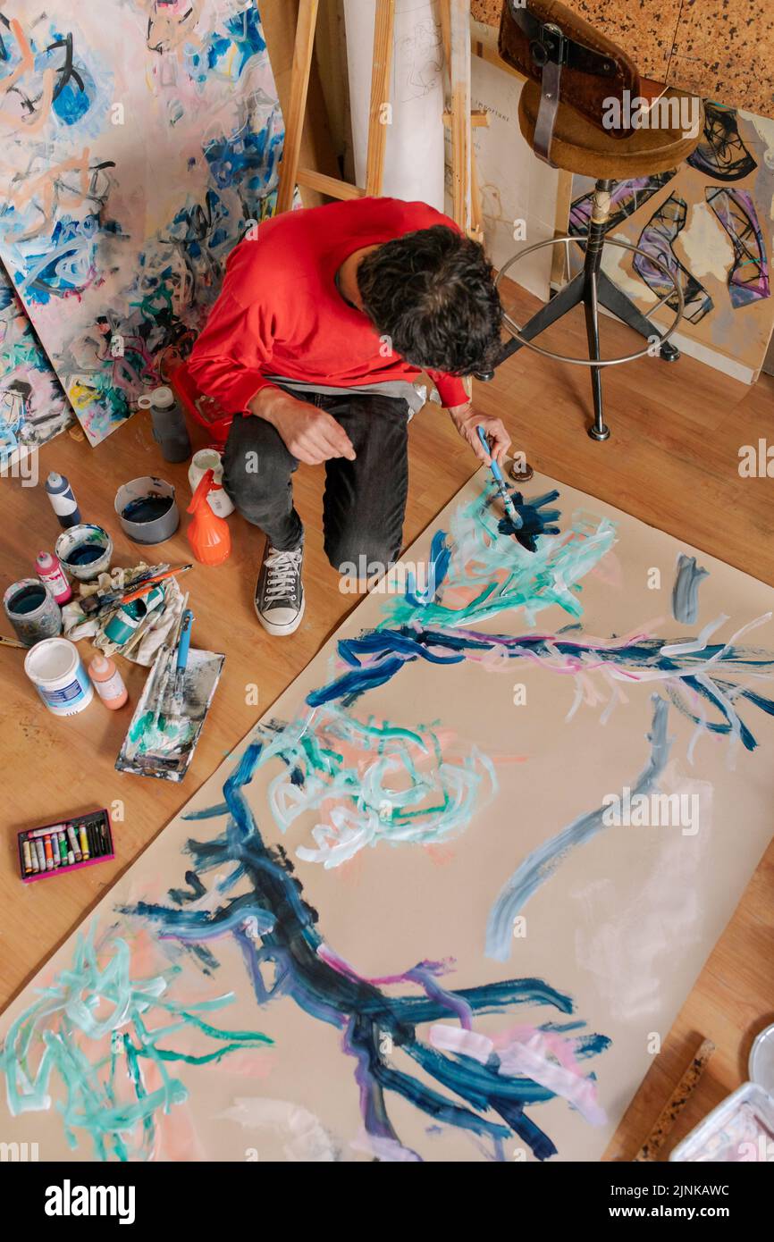painting, artist, studio, drawing, artists, studios Stock Photo - Alamy