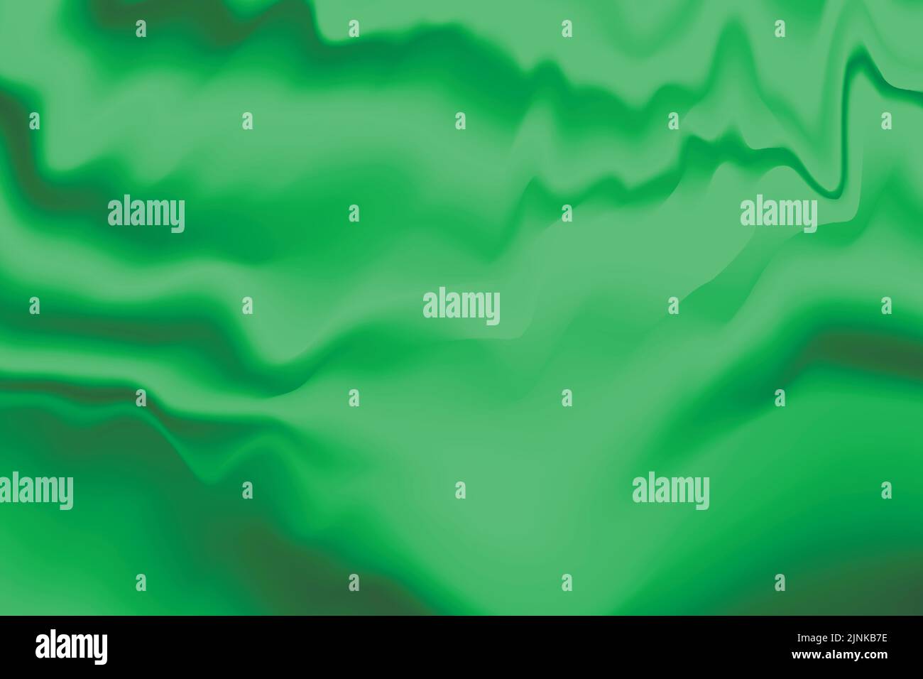 Silk green background. Abstract vector pattern with copy space. Liquid wave texture, smooth ...