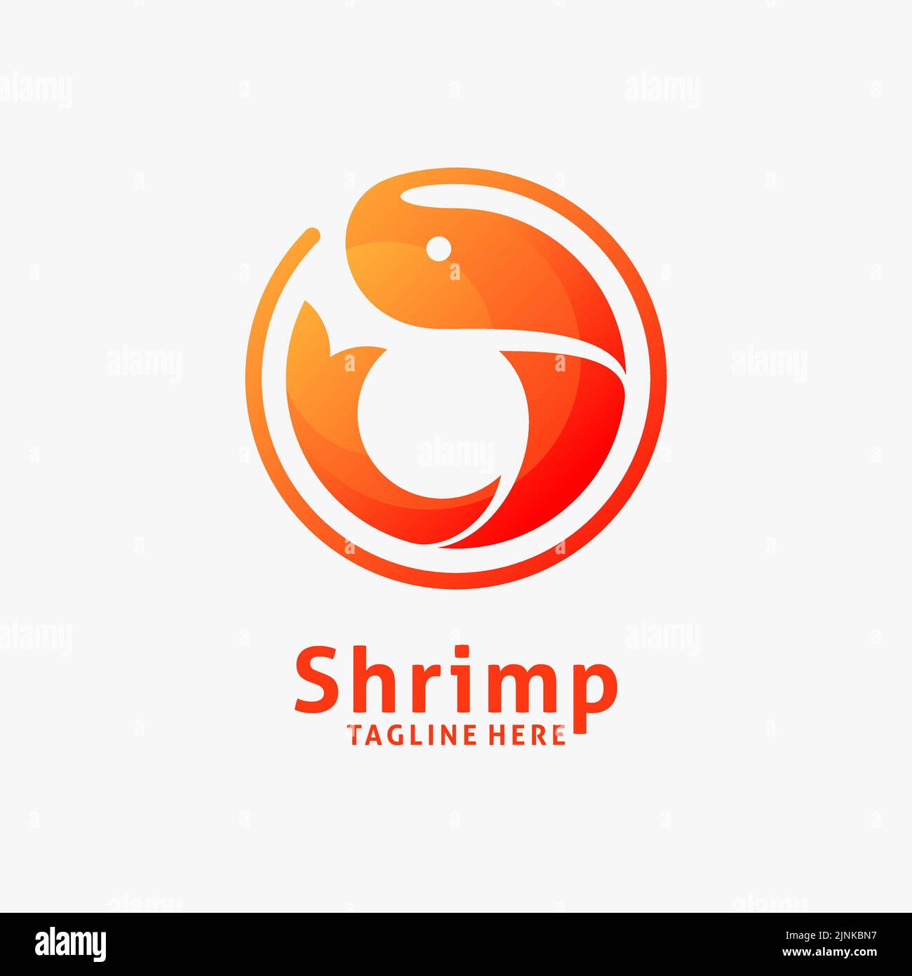 Shrimp logo ideas hi-res stock photography and images - Alamy