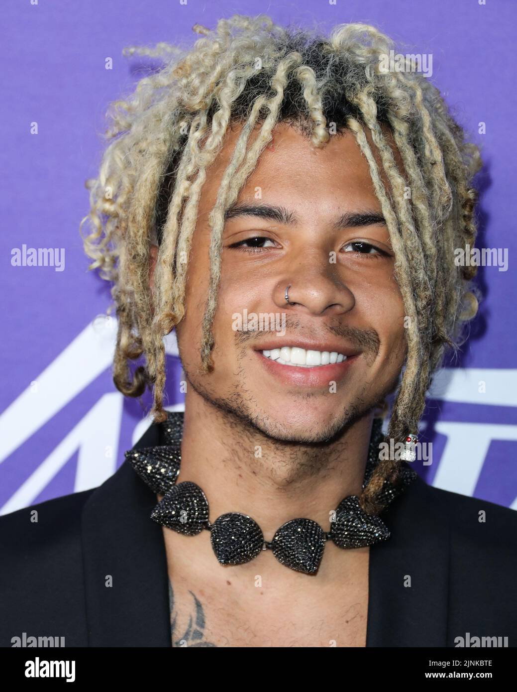 HOLLYWOOD, LOS ANGELES, CALIFORNIA, USA - AUGUST 11: Iann Dior arrives ...