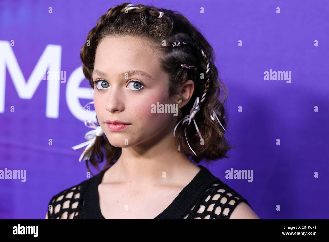 HOLLYWOOD, LOS ANGELES, CALIFORNIA, USA - AUGUST 11: American actress Sofia Rosinsky arrives at ...