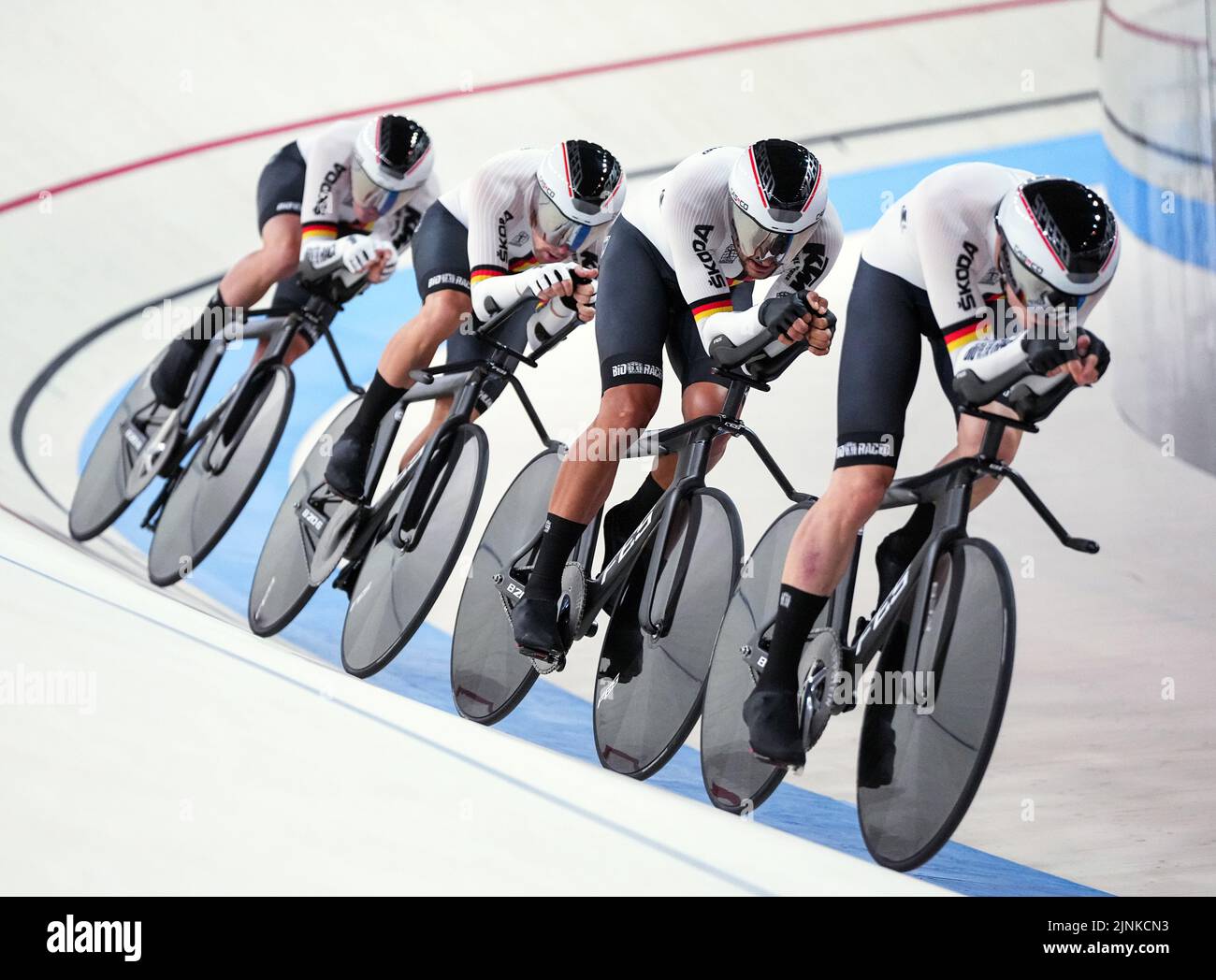 Munich, Germany. 12th Aug, 2022. Track cycling: European Championships ...
