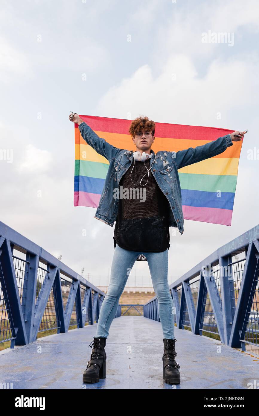 demonstration, rainbow flag, lgbt, demonstrations, manifestation, rally ...