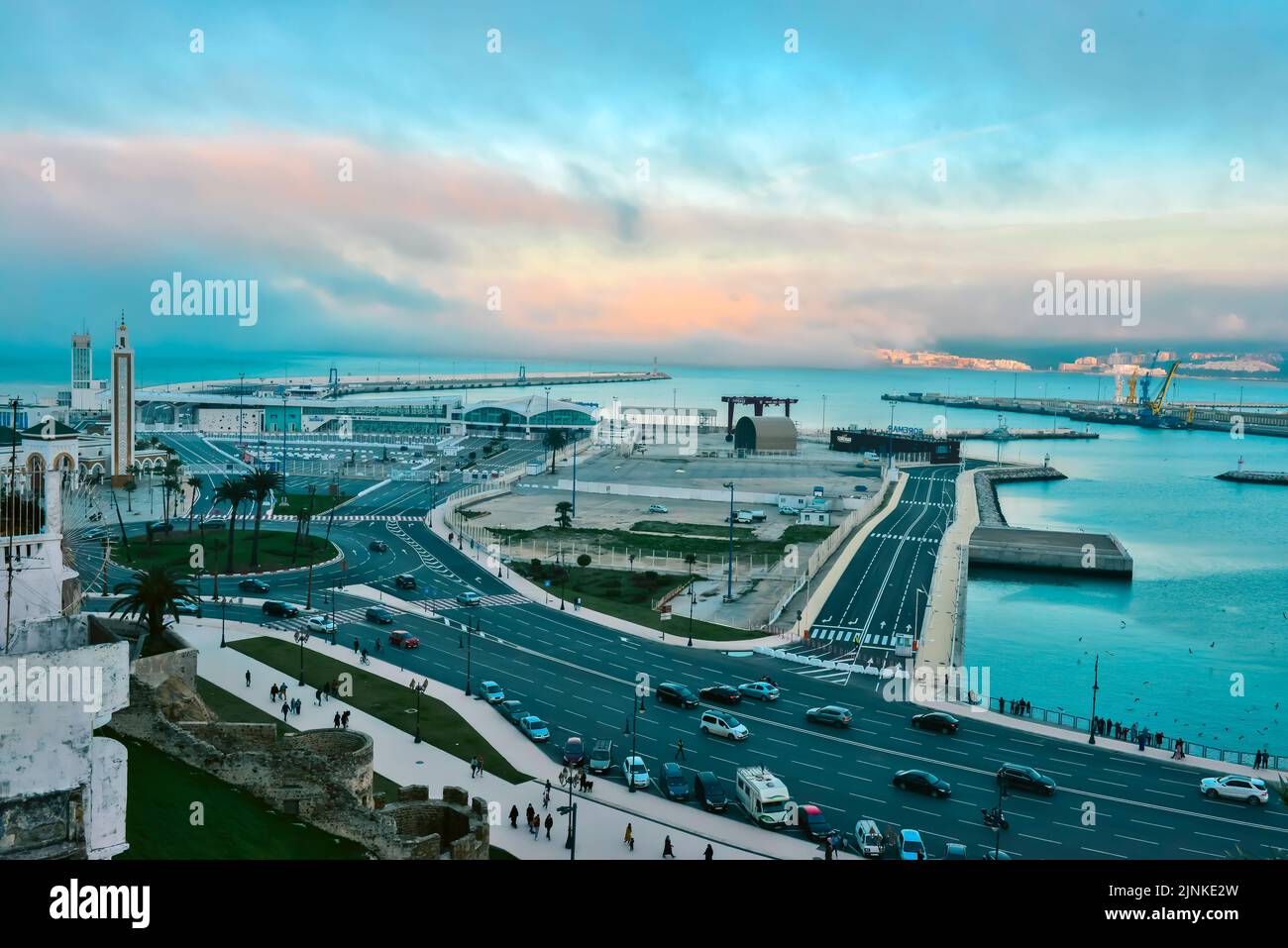 Tangier city beach in tangier hi-res stock photography and images - Alamy