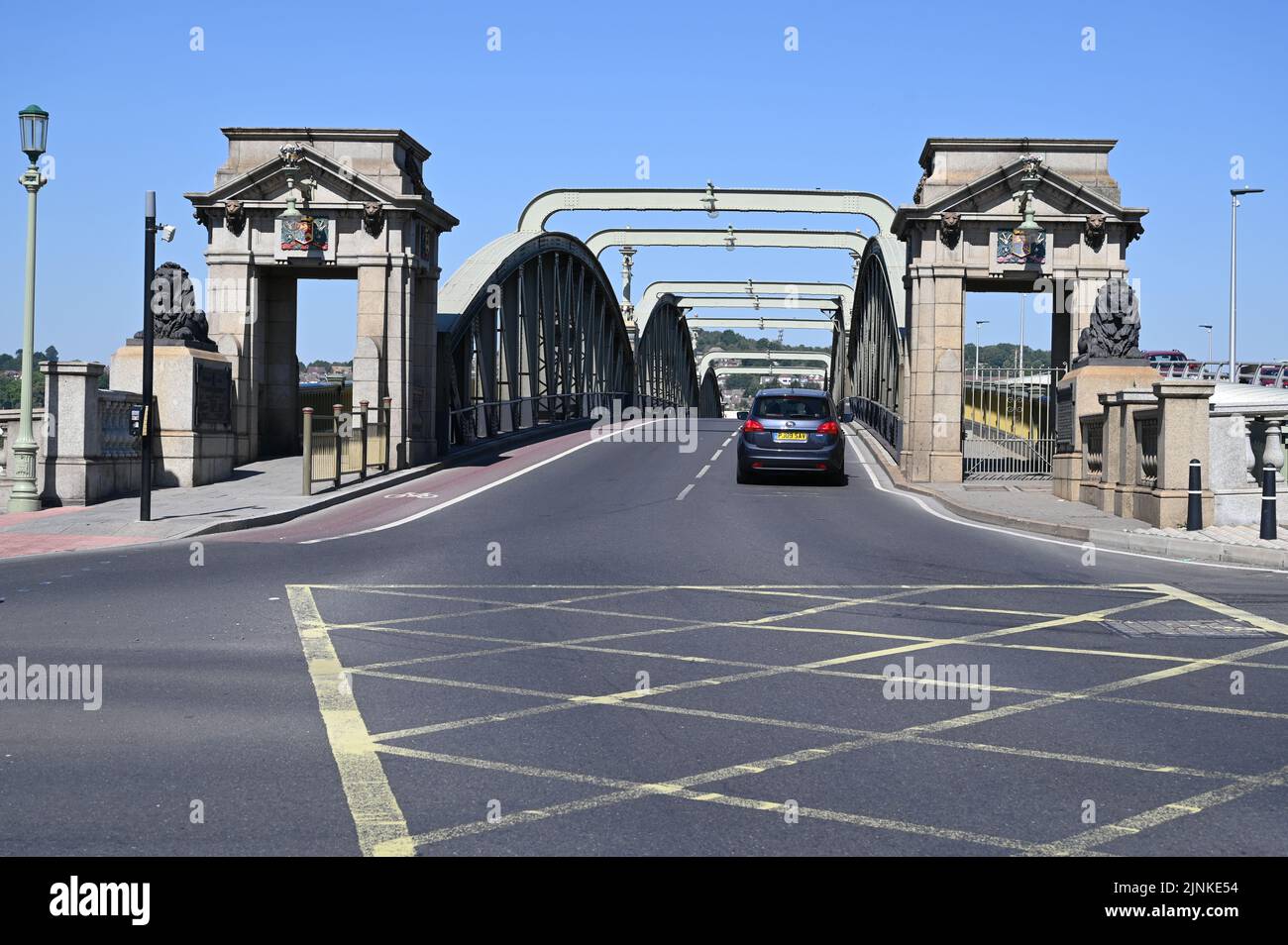 Rochester, kent, UK-August 13th 2022: The entrance to the Iron ...