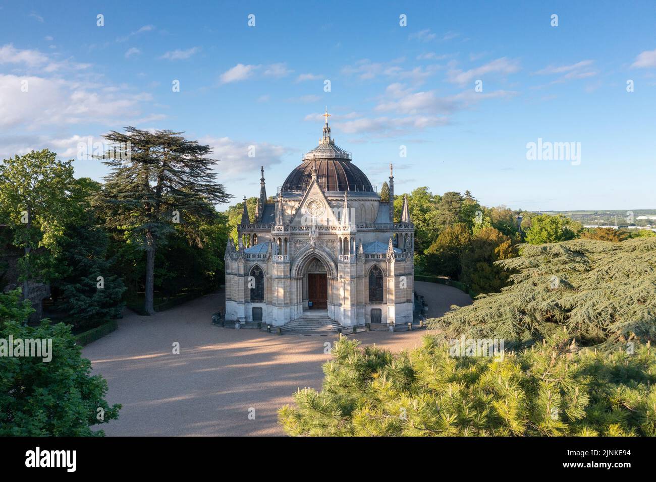 France, Eure-et-Loir, Dreux, Saint Louis royal chapel necropolis of the ...