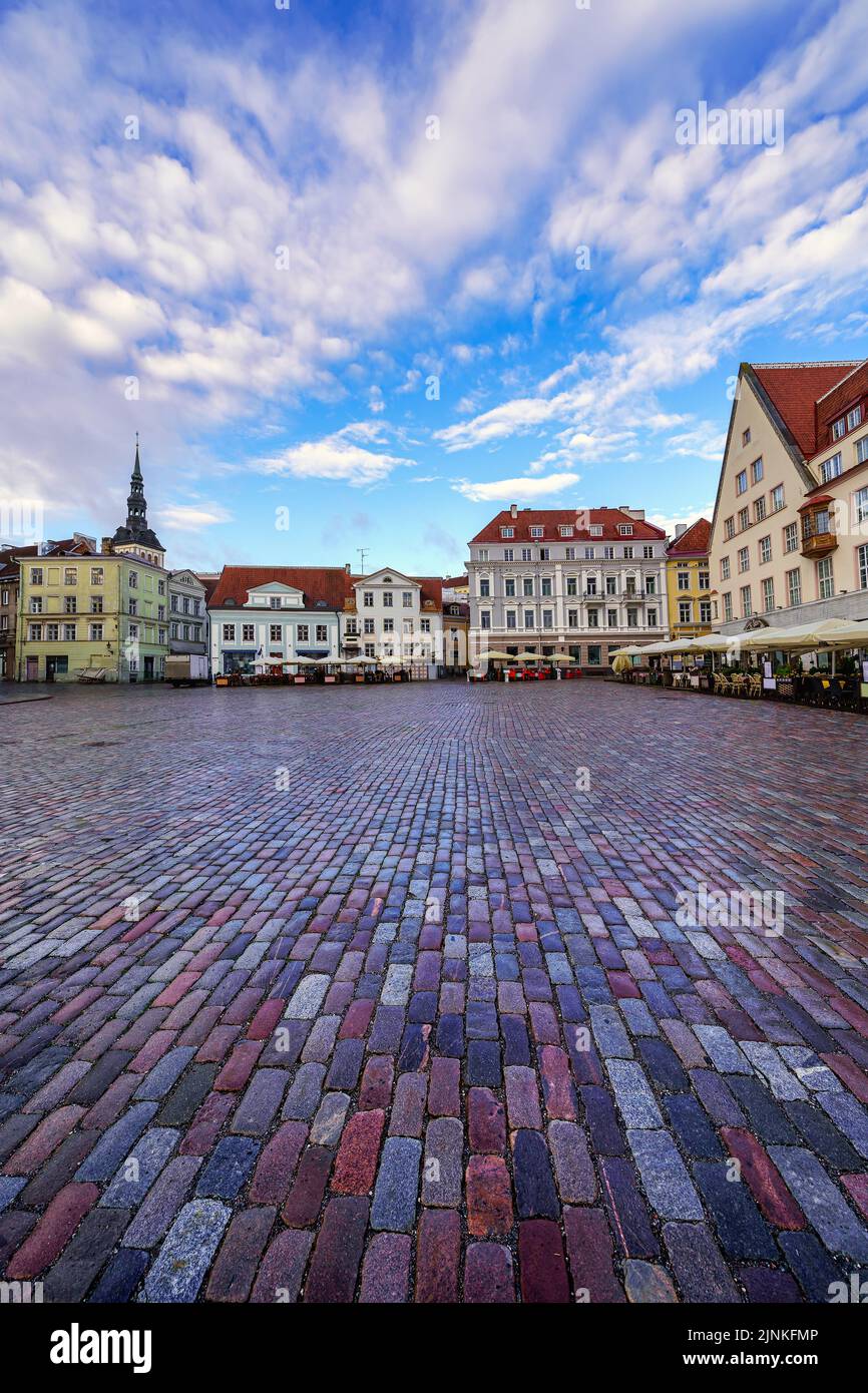 Tallinn main square estonia hi-res stock photography and images - Alamy