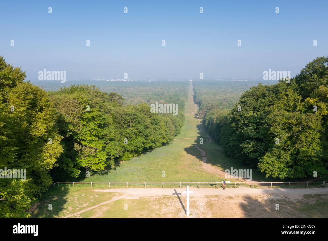France, Oise, Picardie, Compiegne, Compiegne forest, the Beaux-Monts ...