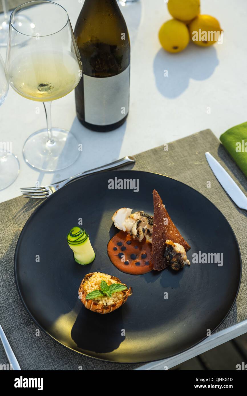 gastronomy, restaurant, seafood, high cuisine, gastronomies ...