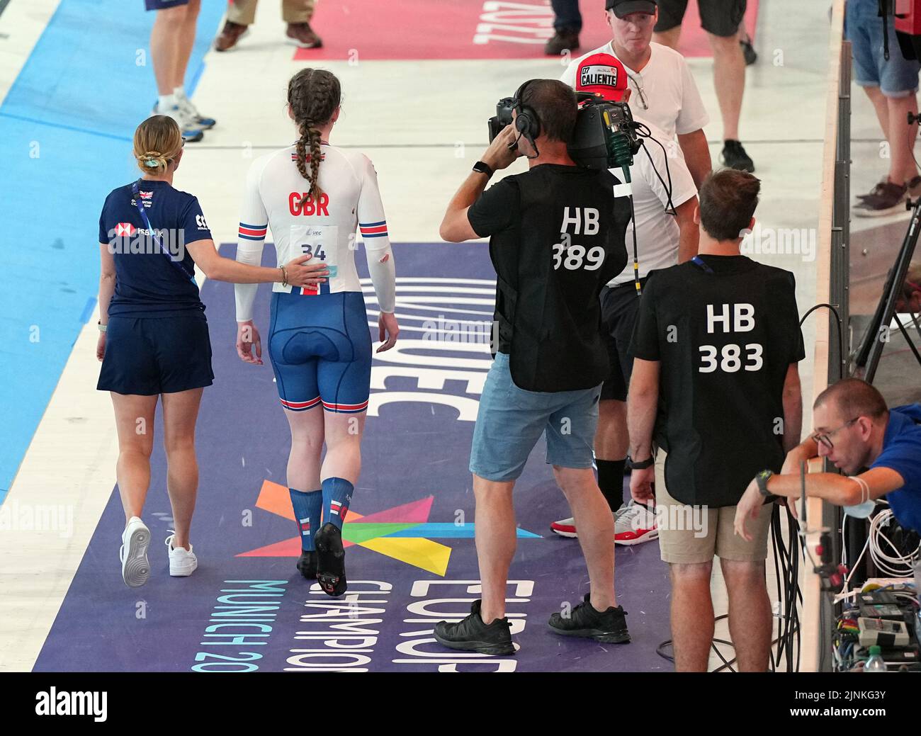 Munich, Germany. 12th Aug, 2022. Track cycling: European Championships ...